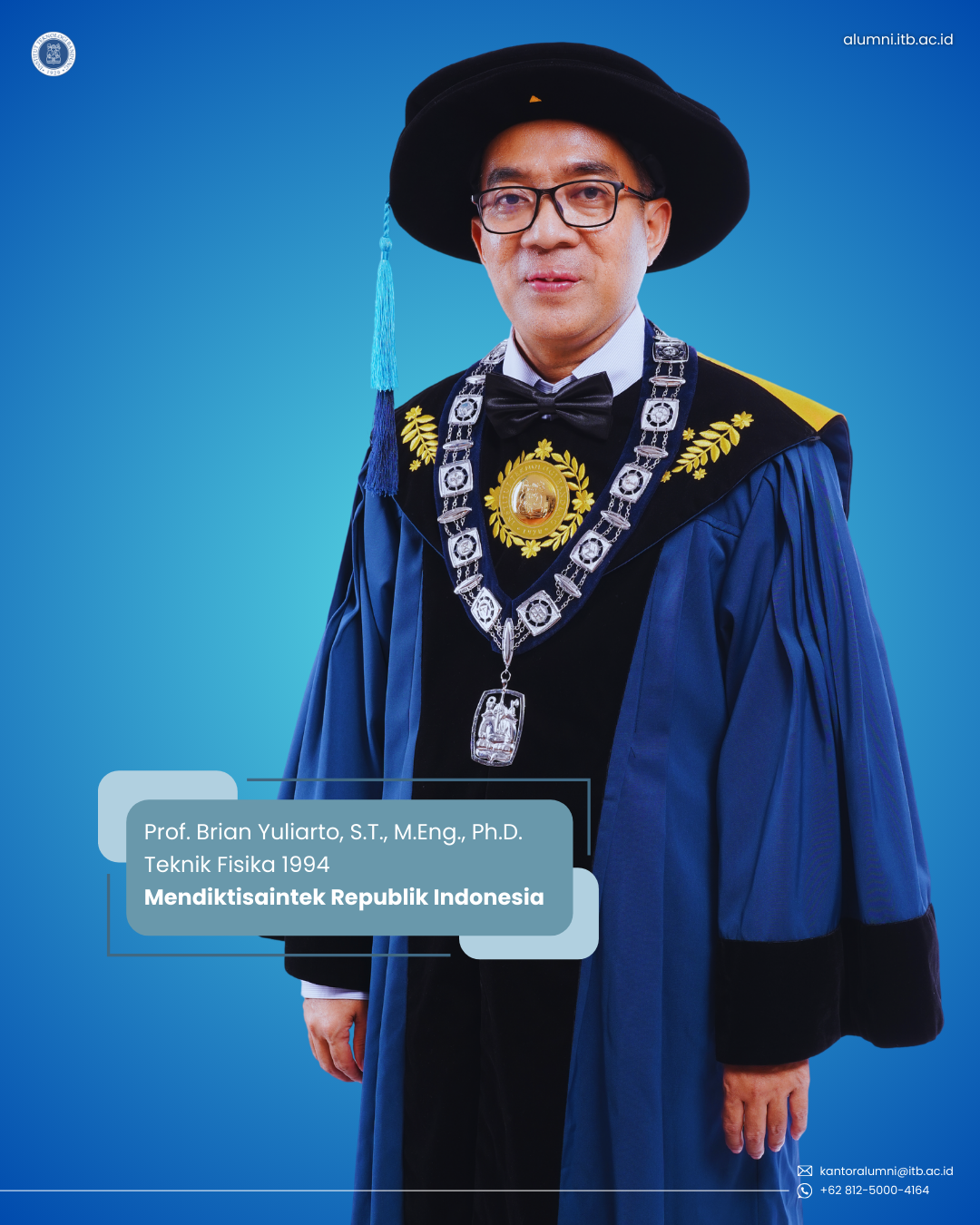 Directorate of Alumni and Career Development » Prof. Brian Yuliarto: Engineering Physics Alumnus ...